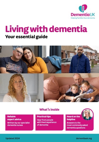 Dementia UK publishes 'Living with Dementia' guide | Dementia Friendly ...